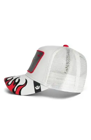 GOORIN BROS Fire Flames Embroidered Trucker Hat