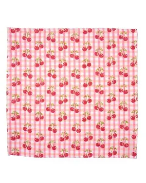 INNER CHILD Cherry Blockprint Napkinsset Of 4