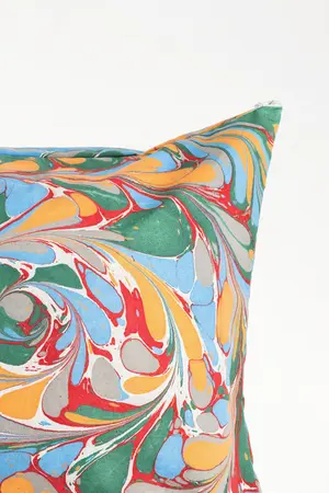 INNER CHILD Marais Hand Marbled Square Pillowcover Only