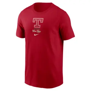 Nike Texas Rangers City Connect 2-hit Men's Mlb T-shirt Red