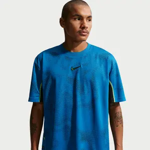 Nike Textured Sport Tops For Men