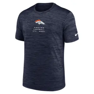 Nike Denver Broncos Velocity Dri-fit Nfl T-shirt - Blue