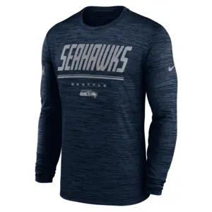 Nike Seattle Seahawks Long Sleeve T-shirt - Blue
