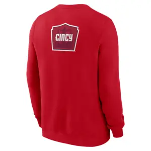 Nike Cincinnati Reds Mlb Pullover Crew - Red