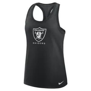 Nike Las Vegas Raiders Dri-fit Racerback Tank Top - Black