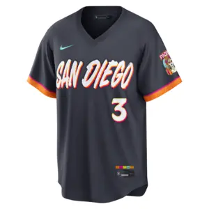 Nike Jackson Merrill San Diego Padres City Connect Mlb Stadium Jersey - Black