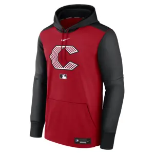Nike Mlb Cincinnati Reds City Connect Therma Pullover Hoodie - Red