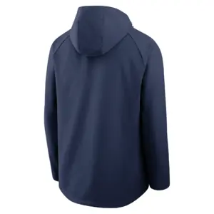 Nike Milwaukee Brewers Authentic Collection Therma-fit Mlb Full-zip Hooded Jacket - Blue