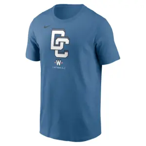 Nike Washington Nationals City Connect Large Logo Mlb T-shirt - Blue