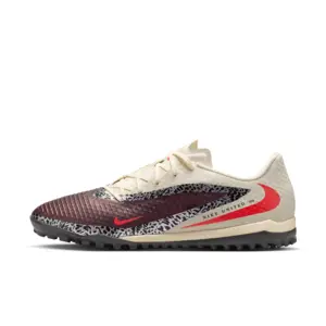 Nike United Phantom Low Academy Turf Soccer Shoes - Red