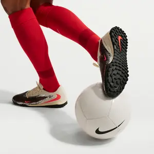 Nike Phantom Academy Turf Soccer Shoes - Red