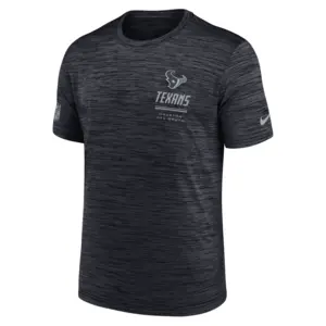 Nike Houston Texans Sideline Team Issue Velocity Dri-fit Nfl T-shirt - Blue