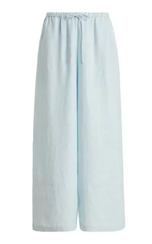 ELCE Faye Linen Wide-leg Pants
