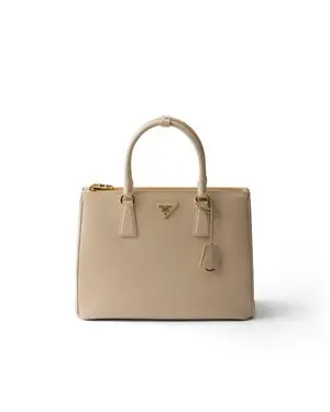 Prada Galleria Large Saffiano Leather Bag - Neutral