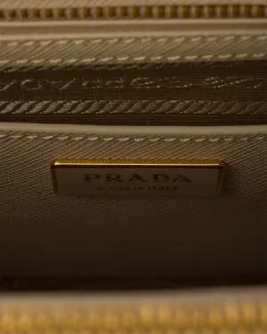 Prada Galleria Large Saffiano Leather Bag - Neutral