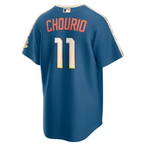 Nike Jackson Chourio Milwaukee Brewers City Connect Mlb Stadium Jersey - Grey