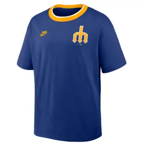 Nike Seattle Mariners Cooperstown Ringer Mlb T-shirt