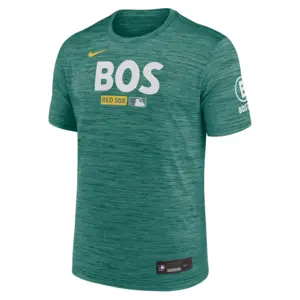 Nike Boston Red Sox City Connect Velocity Dri-fit Mlb T-shirt - Green