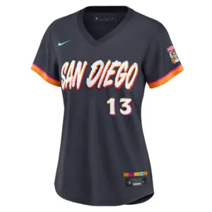 Nike Manny Machado San Diego Padres City Connect Mlb Stadium Jersey - Black