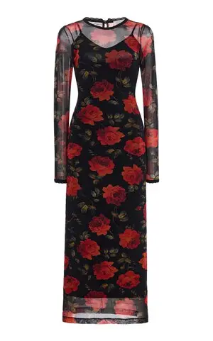 Carolina Herrera Sheer Evening Dresses For Women