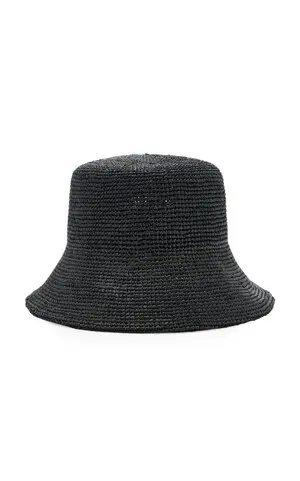 LACK OF COLOR Inca Raffia Bucket Hat