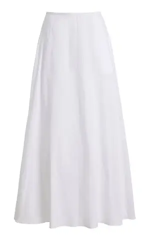 LESET Leset Yoko Cotton Maxi Skirt