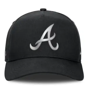 Nike Atlanta Braves Rise Dri-fit Mlb A-frame Trucker Adjustable Hat
