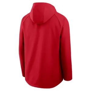 Nike Authentic Collection Therma-fit Mlb Full-zip Hooded Jacket - Red