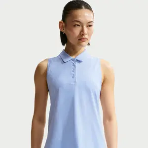 Nike Victory Dri-fit Sleeveless Polo - Blue