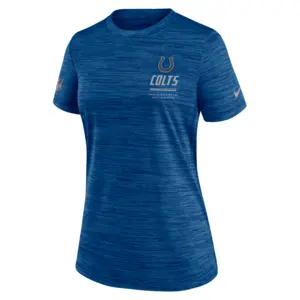 Nike Indianapolis Colts Sideline Velocity Dri-FIT NFL T-Shirt Blue