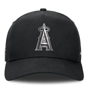 Nike Los Angeles Angels Rise Dri-fit Mlb A-frame Trucker Adjustable Hat