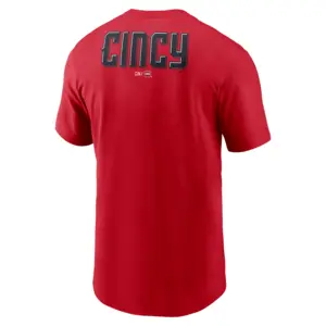 Nike Cincinnati Reds City Connect 2-hit Mlb T-shirt - Red