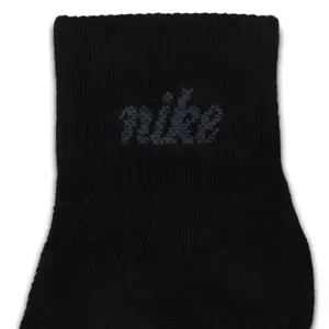 Nike Everyday Elevated Ankle Socks - Black