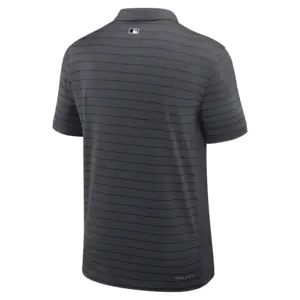Nike New York Mets City Connect Striped Victory Dri-fit Mlb Polo - Grey