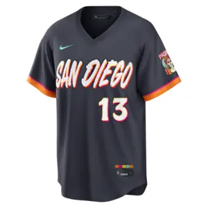 Nike Manny Machado San Diego Padres City Connect Mlb Stadium Jersey - Black