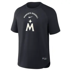 Nike Minnesota Twins Authentic Collection Dri-fit Mlb Top - Blue