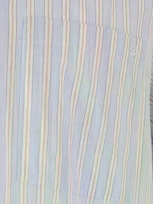DUNST Striped Camp-collar Shirt