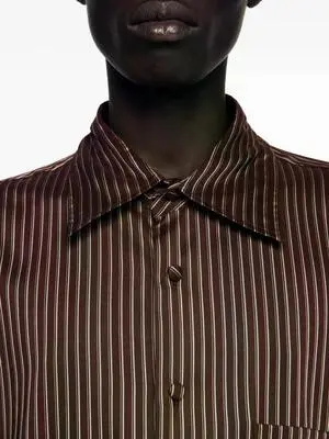 Sandro Striped Loose-fit Shirt
