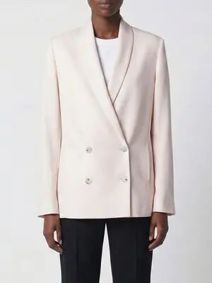 Loulou De Saison Shawl Collar Double Breasted Jacket - Pink