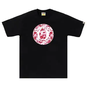 A BATHING APE Abc Camo Busy Works Tee - Black