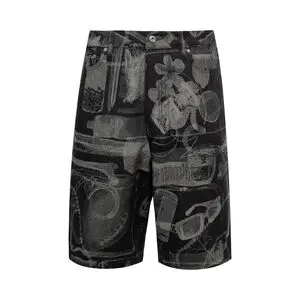Off-White X-ray Denim Shorts