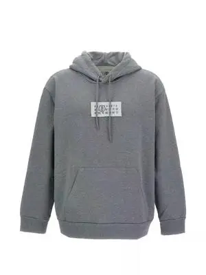 MAISON MARGIELA Logo Hoodie - Grey