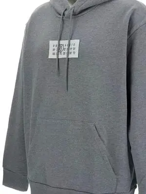 MAISON MARGIELA Logo Hoodie - Grey