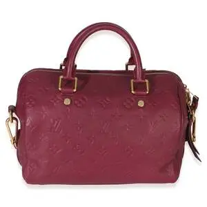 LOUIS VUITTON Monogram Empreinte Speedy Bandouliere 25