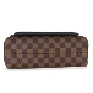 LOUIS VUITTON Damier Ebene Canvas Vavin Pm - Brown