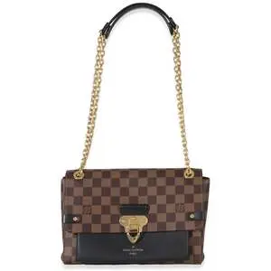 LOUIS VUITTON Damier Ebene Canvas Vavin Pm - Brown
