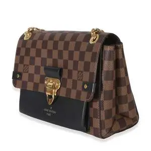 LOUIS VUITTON Damier Ebene Canvas Vavin Pm - Brown