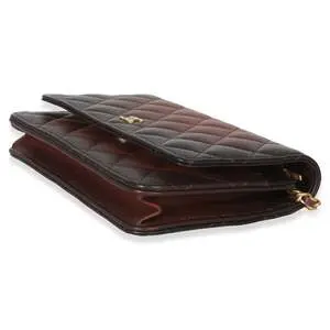 Chanel Ombre Quilted Lambskin Classic Wallet On Chain