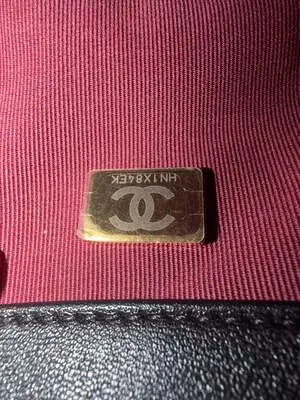 Chanel Quilted Lambskin Top Handle Flap Bag