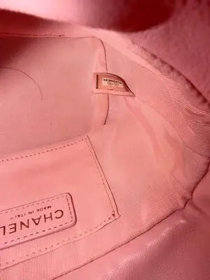 Chanel Quilted Lambskin Pearl Drawstring Bucket Bag